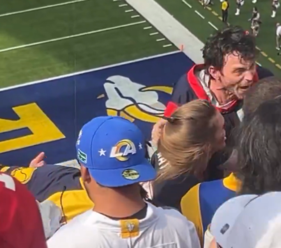 NFL fan left covered in blood after fight at Houston Texans and Los ...