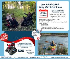 Village of Highland to host Access Ability Wisconsin’s Family Adventure Day