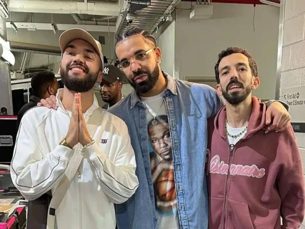 Concert de Drake: Il reconnait Bigflo dans les gradin de l'Accor Arena ...