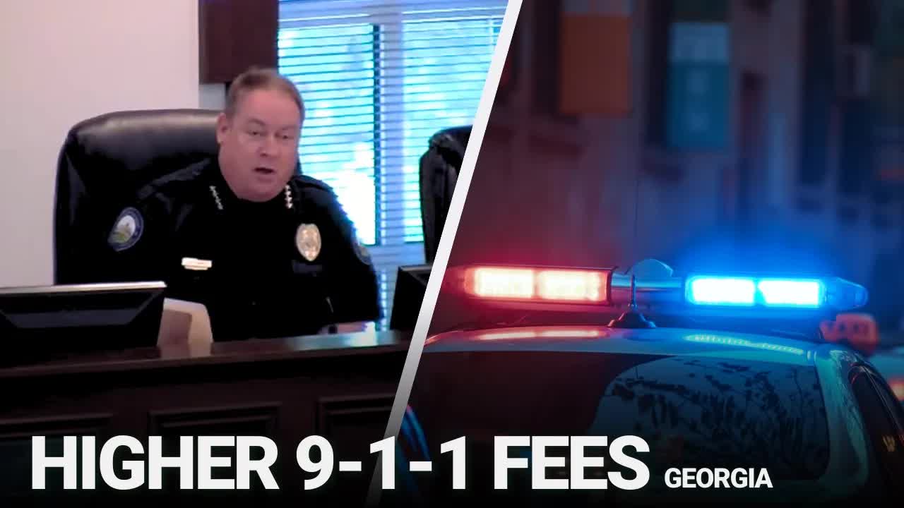 Higher 9-1-1 user fees in Georgia