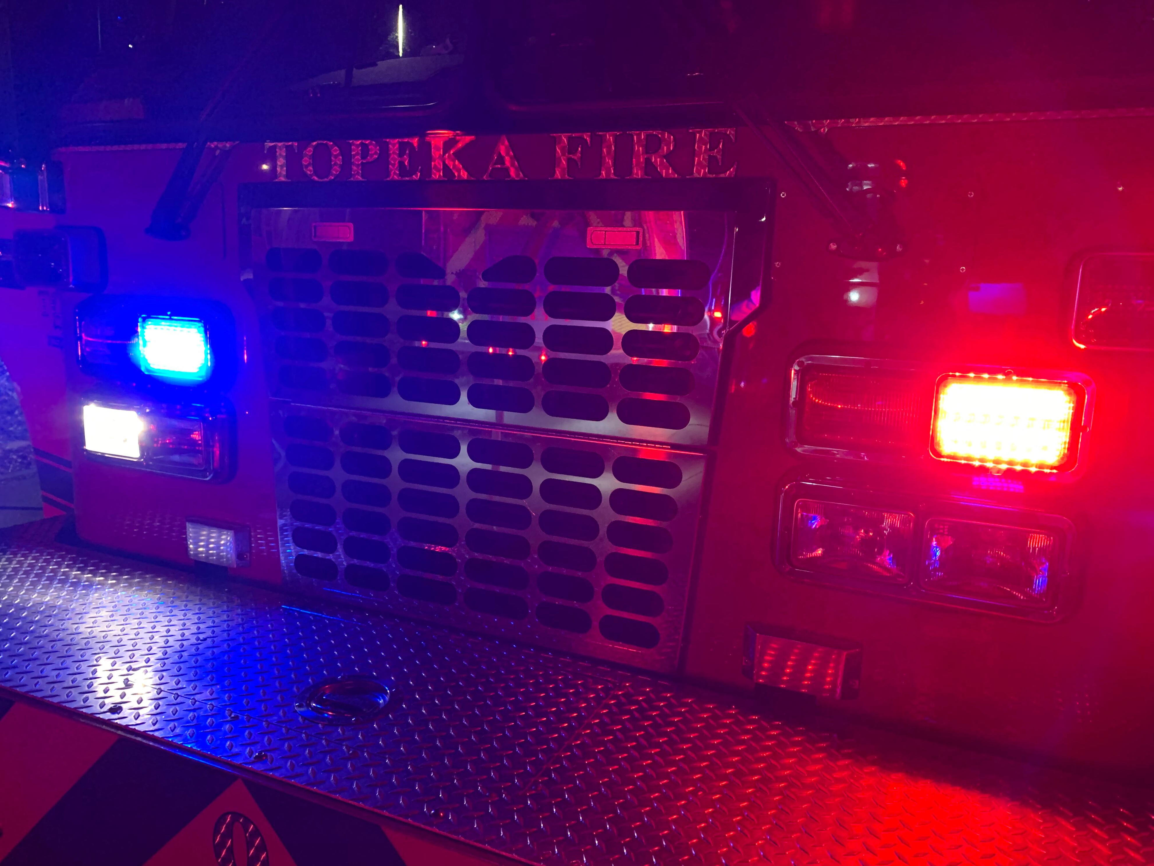 Structure fire reported early Thursday near downtown Topeka