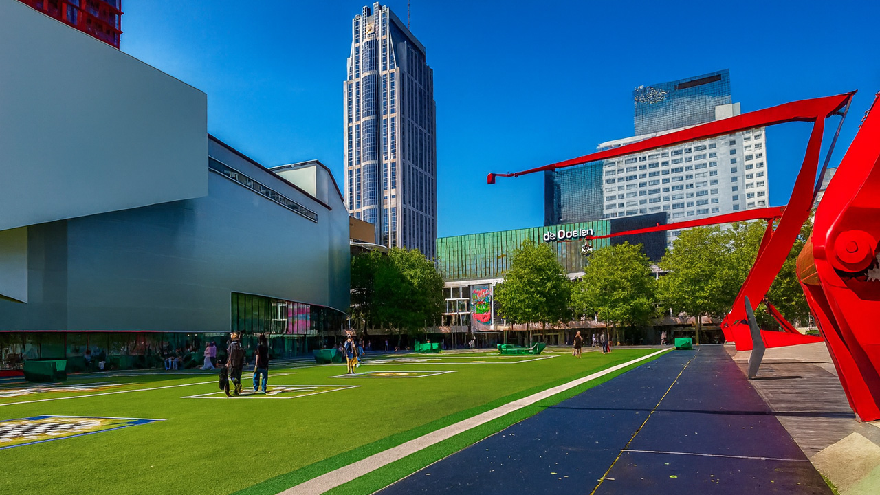 Rotterdam Walking Tour – Explore the Modern City in the Netherlands 4K