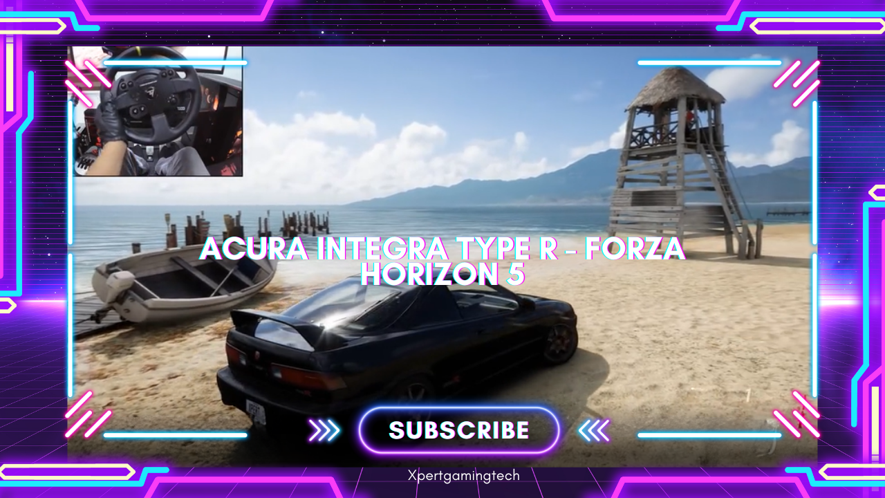 Acura Integra Type R Gameplay in Forza Horizon 5 with Thrustmaster TX