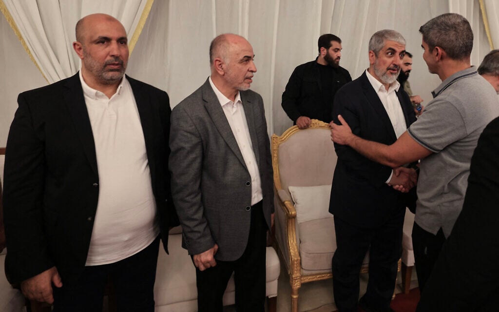 Reports say Hamas top leaders were in Doha building hit by strike ...