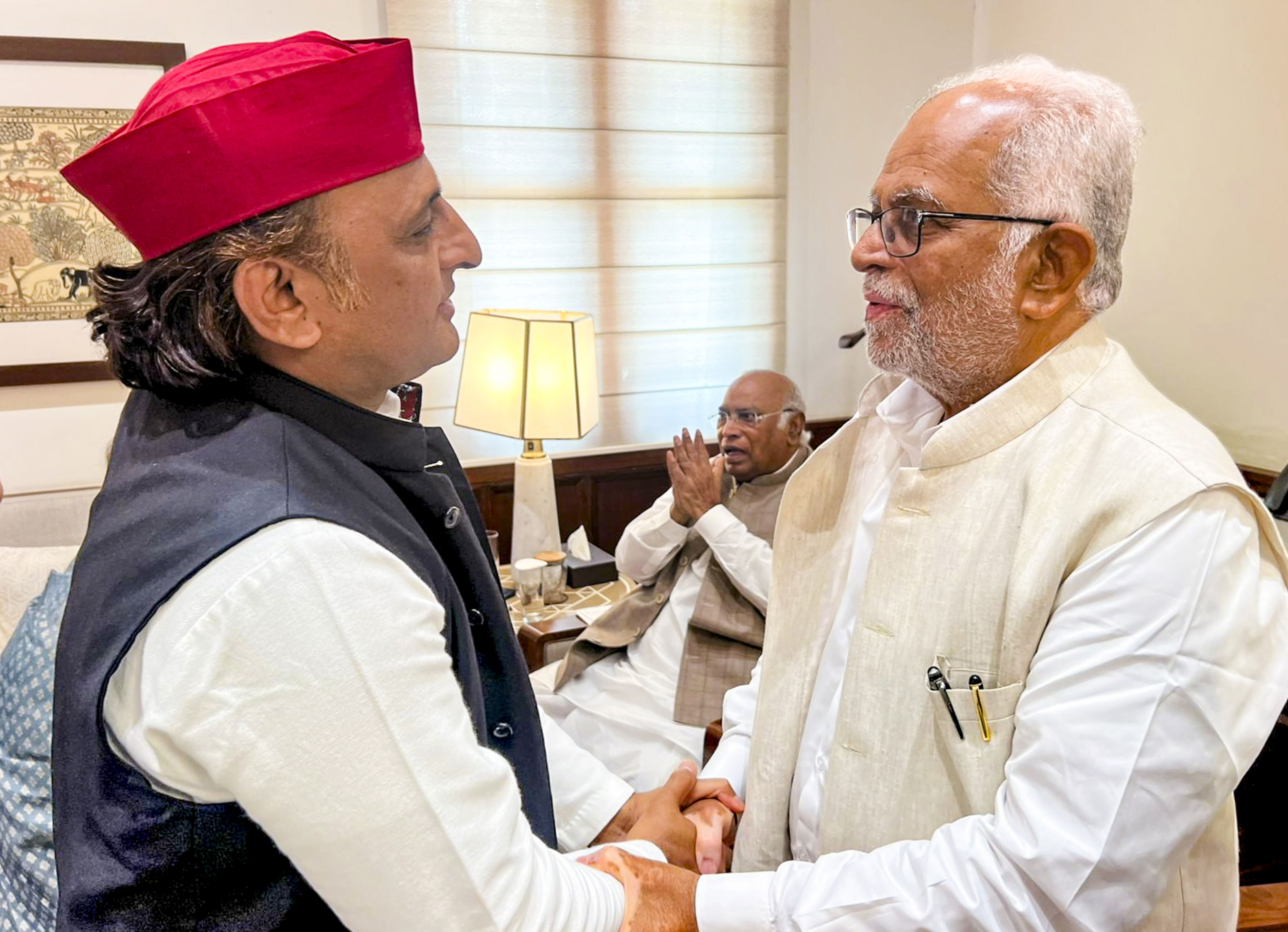 Opposition stood united; all of its 315 MPs turned up for voting in VP polls: Cong