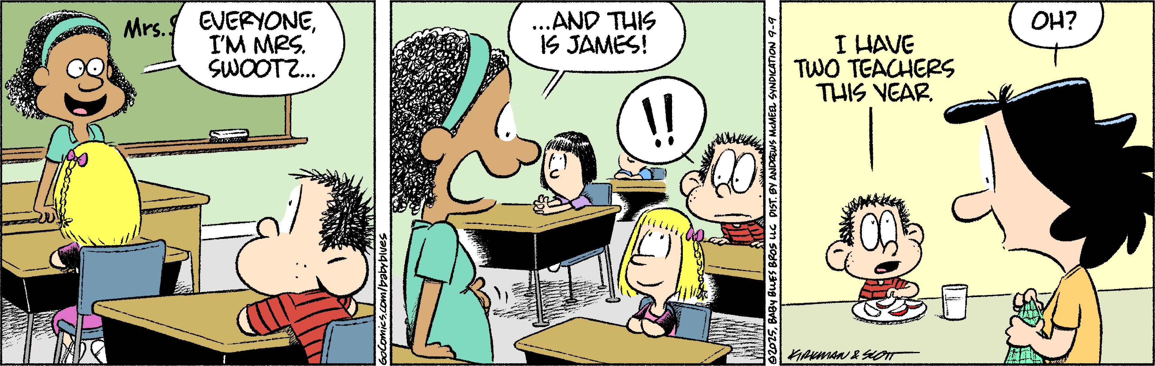 Baby Blues by Rick Kirkman and Jerry Scott