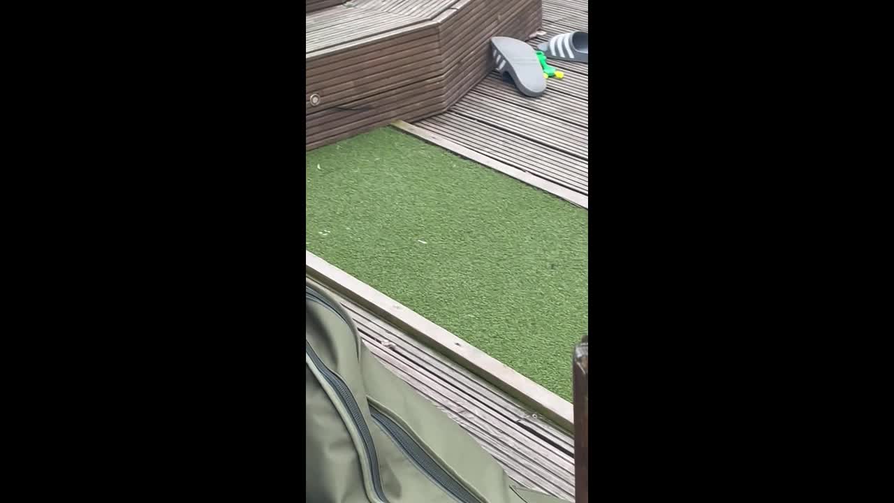 Man startled awake in hot tub after ice prank in Essex, England, UK