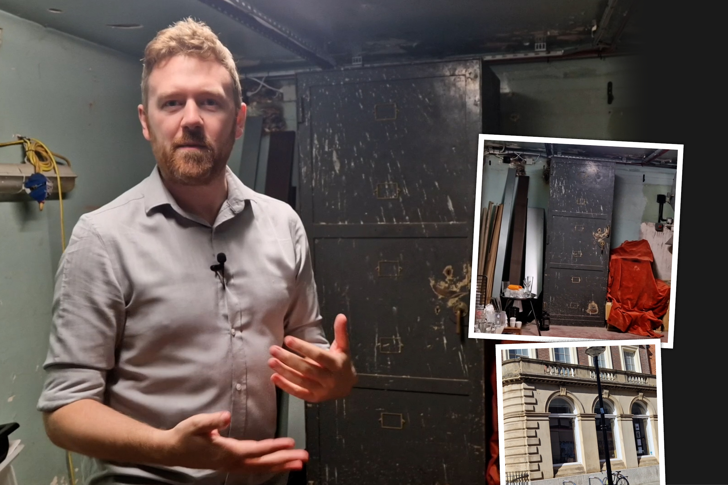 We tour rarely-seen 19th Century Sheffield bank vaults with three tonne ...