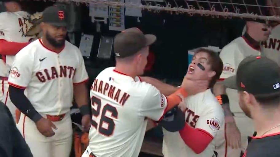 Giants Rookie Outfielder Has a Really Intense Celebration You Shouldn’t ...