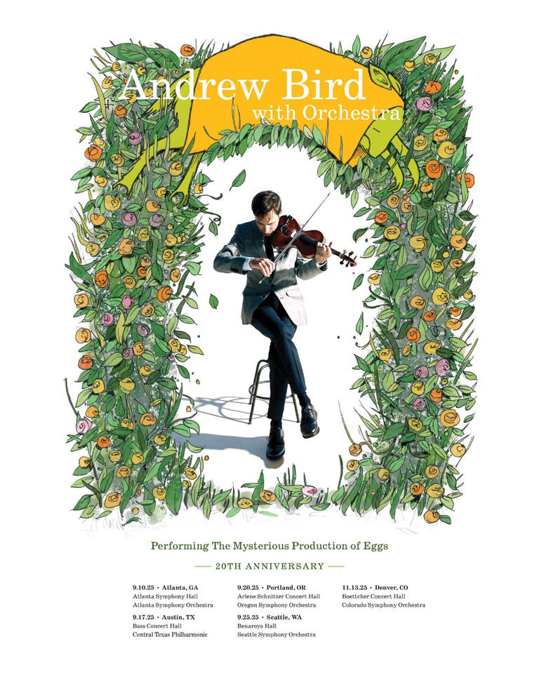 Andrew Bird Announces The Mysterious Production of Eggs Anniversary Reissue