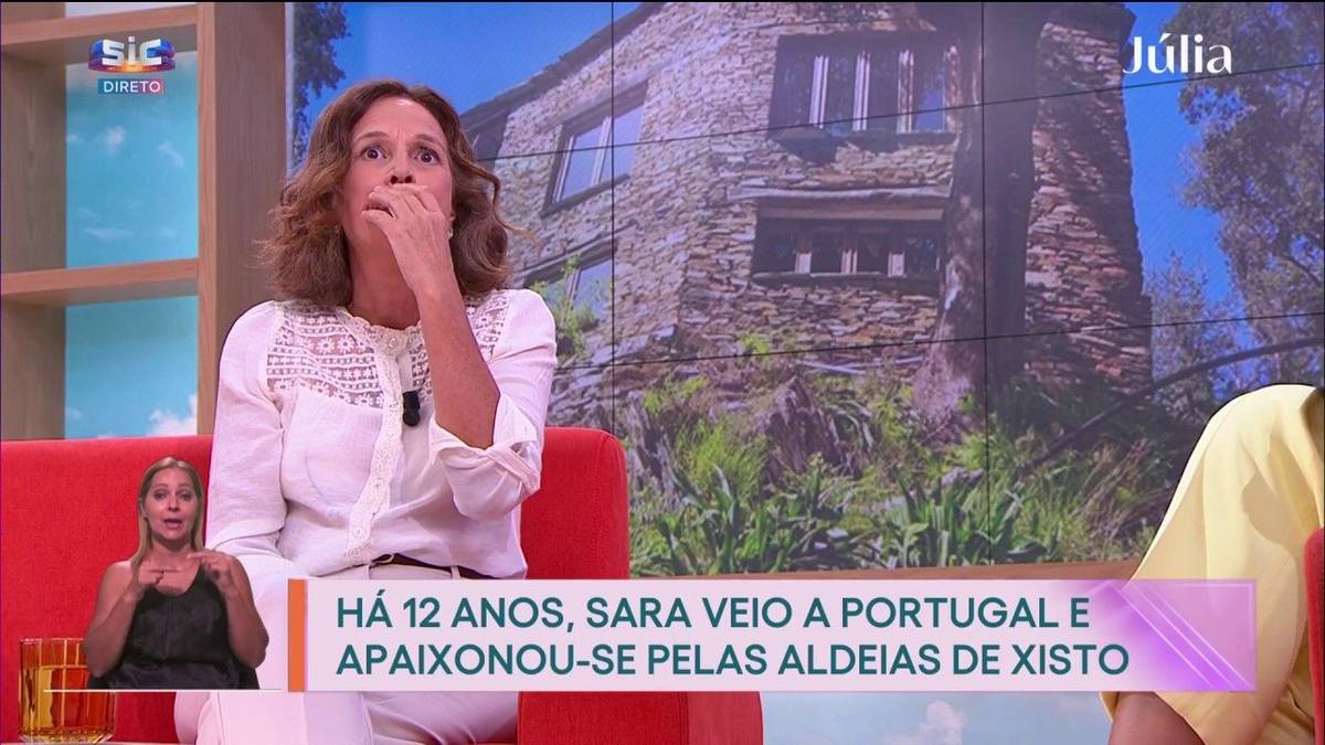 Sara relembra o "terror de passar por um incêndio" - "O fogo brincava ...