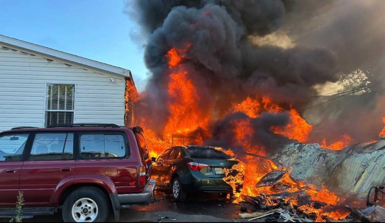 New Photos Show Deadly Fire At Bergen County Mobile Home Park