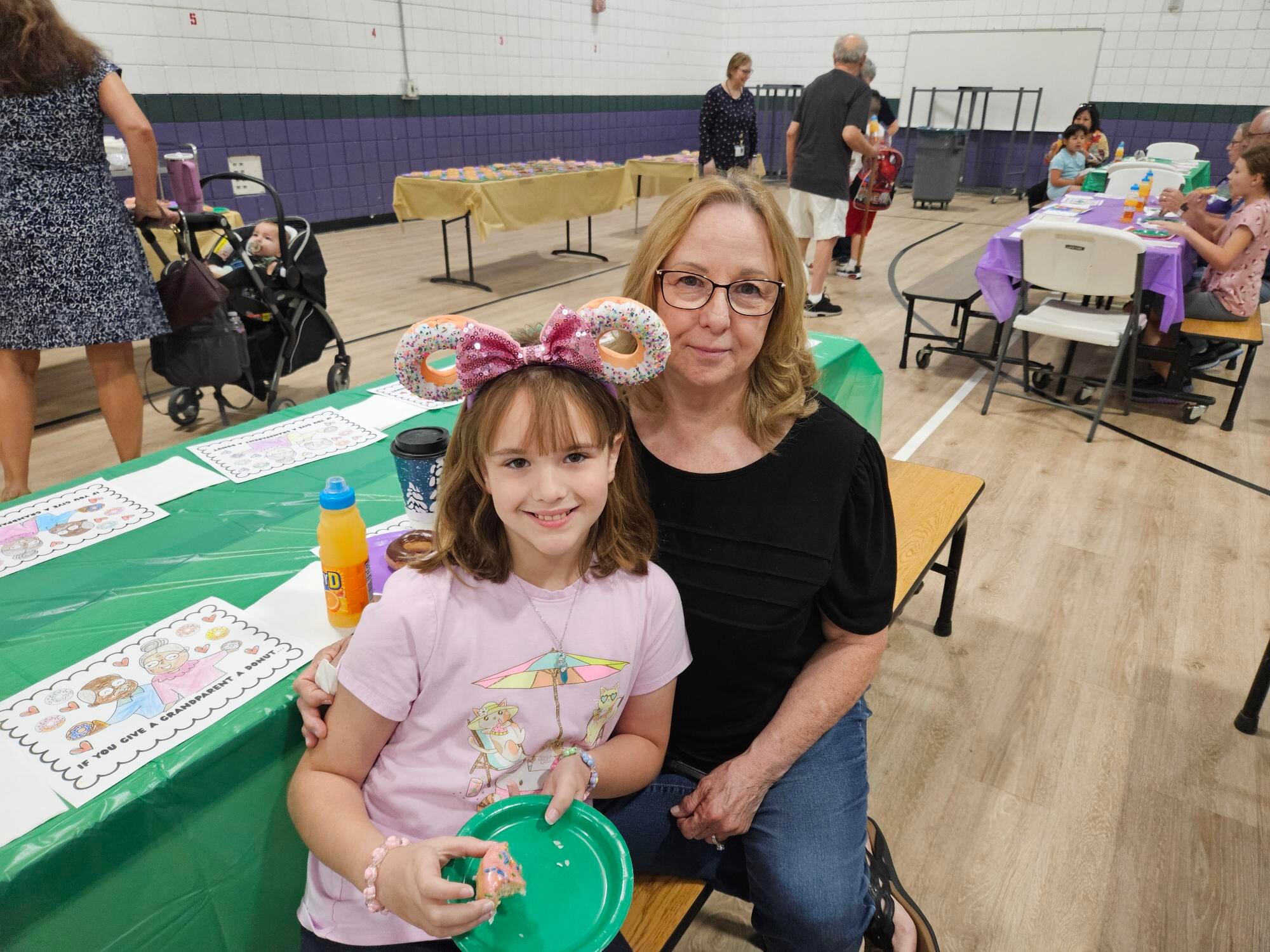 Grandparents celebrated with breakfast at Peoria elementary school