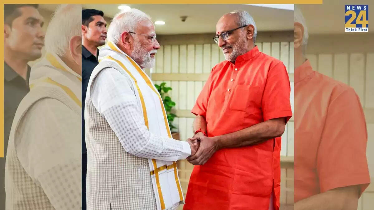 CP Radhakrishnan Elected as India's New Vice President
