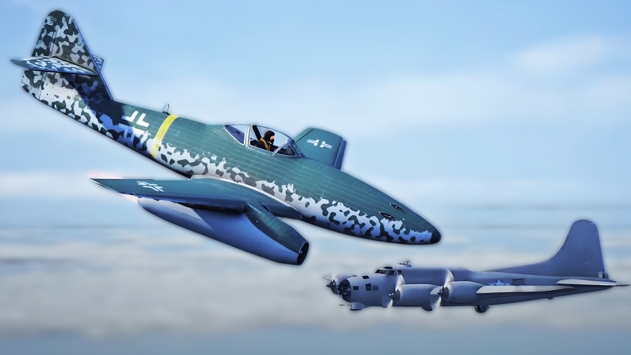 Me-262 vs P-51: Air Battles Over Nazi Germany