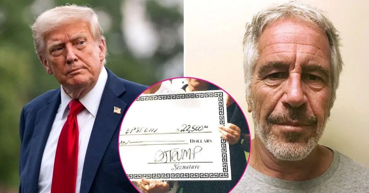 Jeffrey Epstein Birthday Book: Donald Trump's $22,500 Check to Late ...