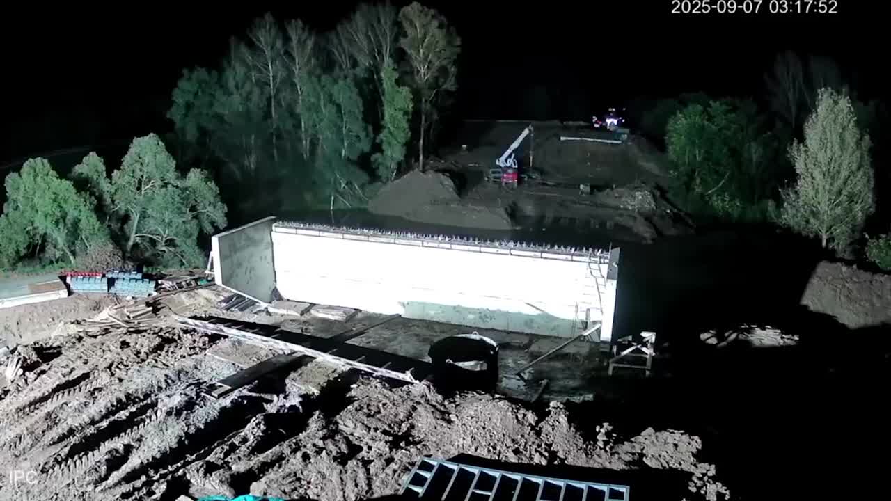 Driver survives when car explodes in mid-air but lands in river