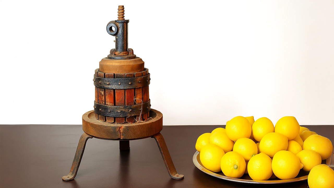 Rusty Fruit Press Restoration