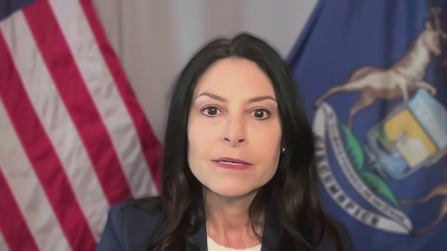 Michigan Attorney General Dana Nessel speaks about the accused fake ...