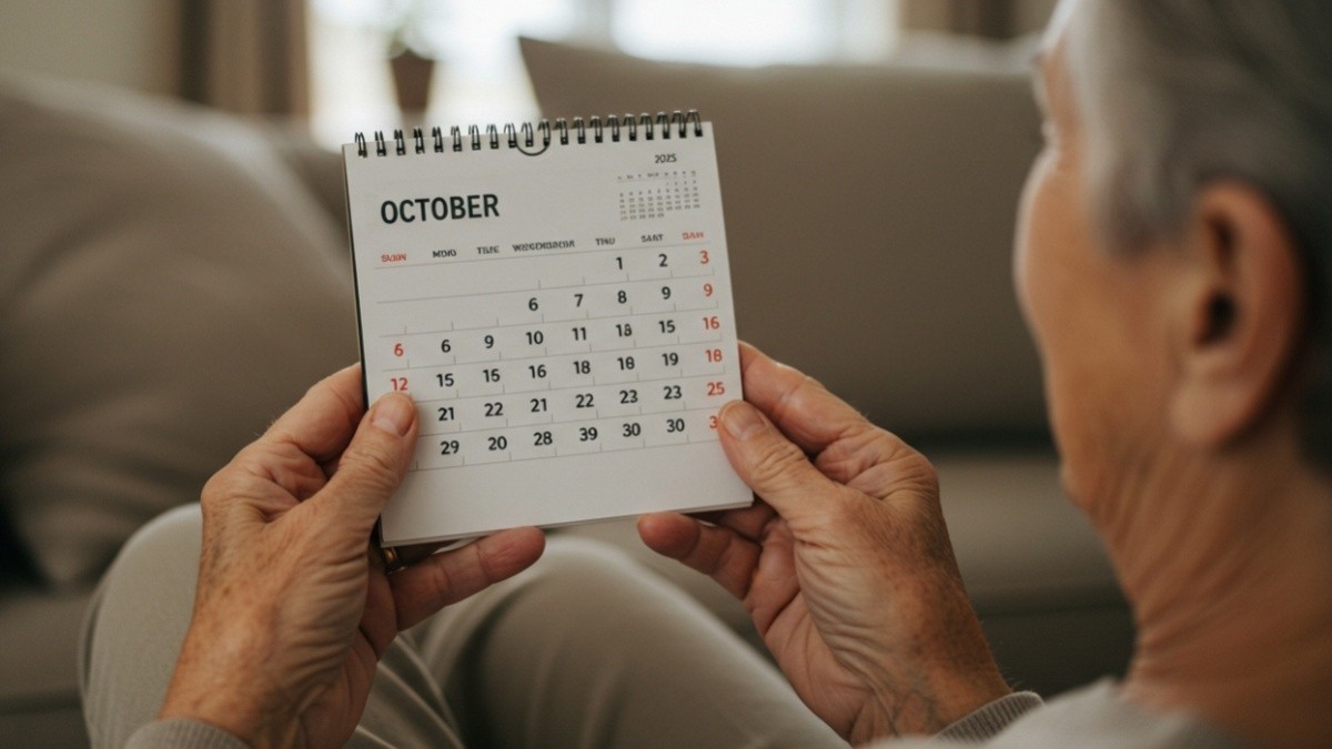 Changes to the Social Security payment schedule this October