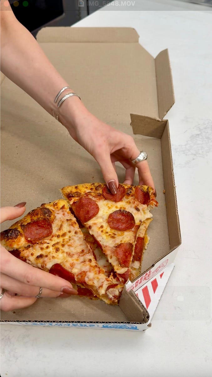 I Have Strong Words For Whoever Invented This Leftover Pizza Box Hack
