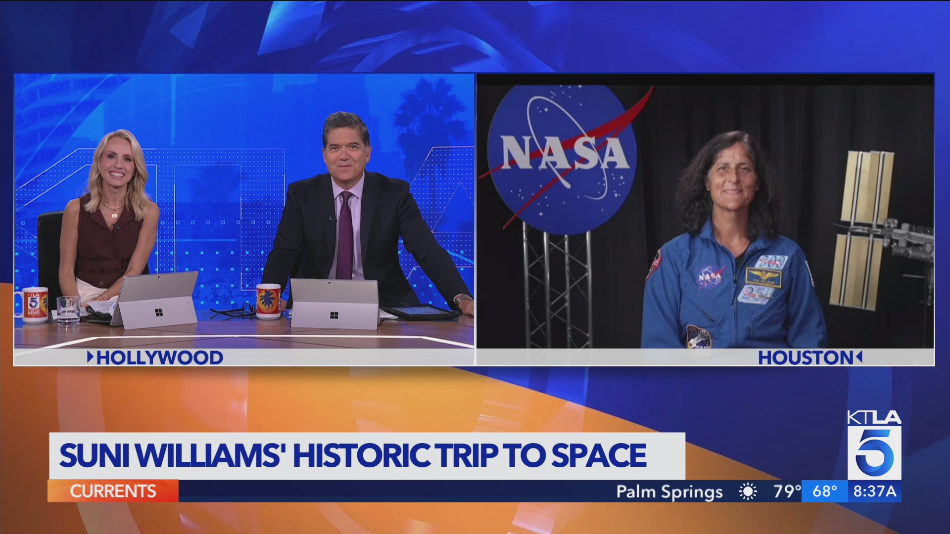 Suni Williams details her historic trip to space