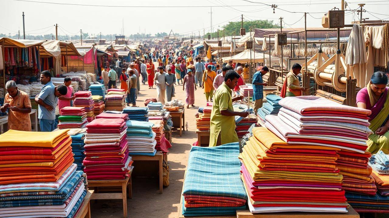 Textile market: India targets 40 countries to boost apparel exports ...