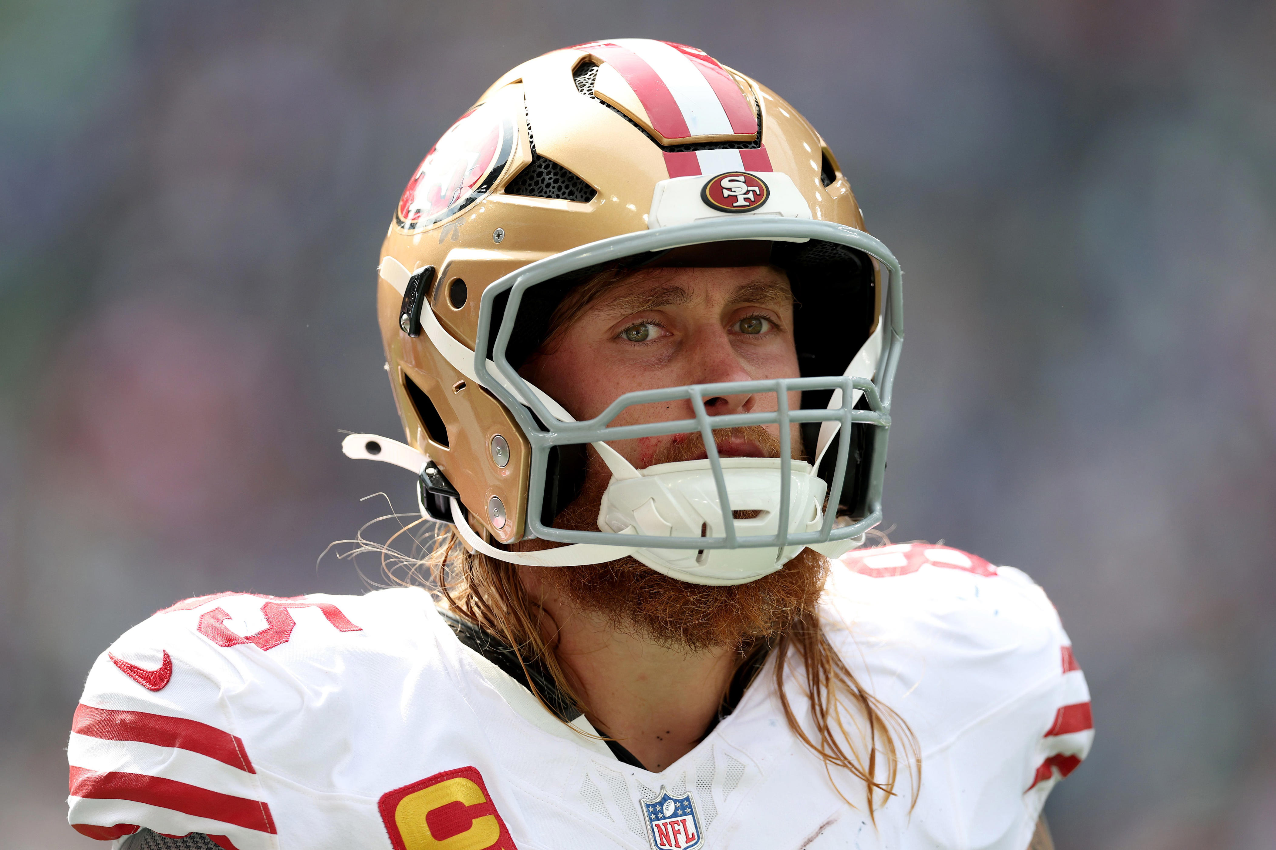 George Kittle injury update: How long is 49ers tight end out?