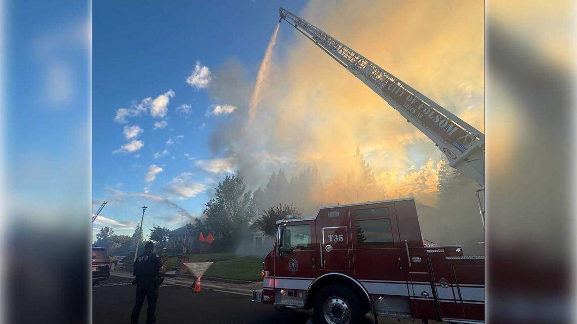 Folsom police sift for clues after flames gut home in barricaded ...
