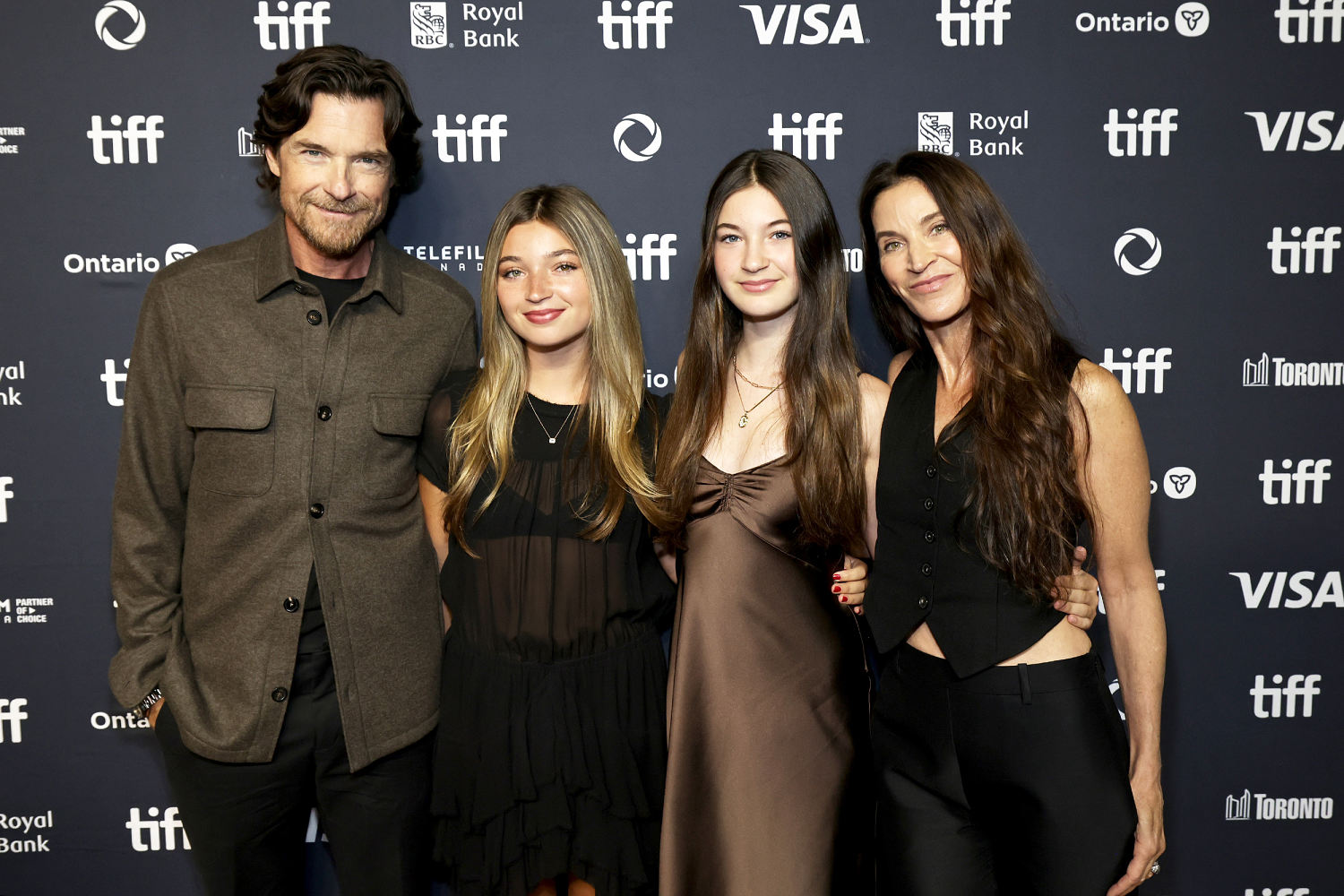 Jason Bateman's Wife and Daughters Join Him in Rare Red Carpet Photo