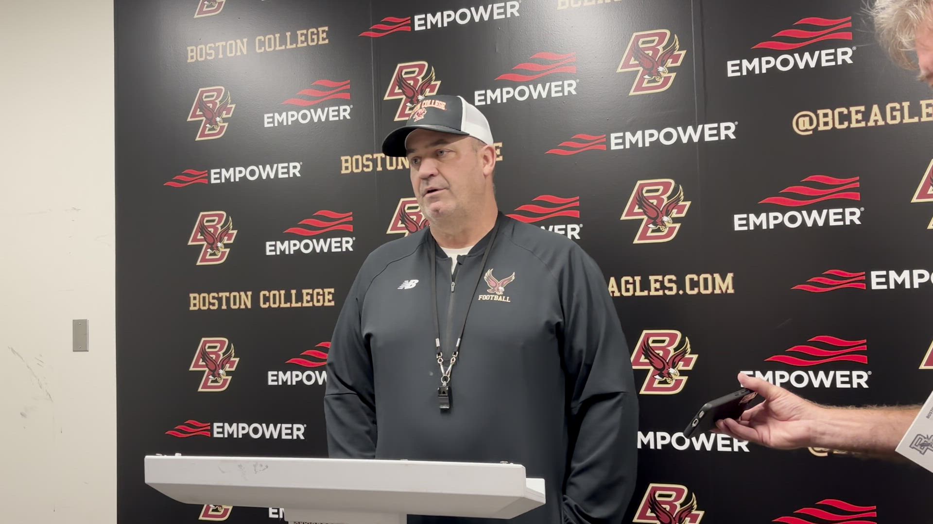 Everything BC Football Head Coach Bill O'Brien Said in Stanford Week ...