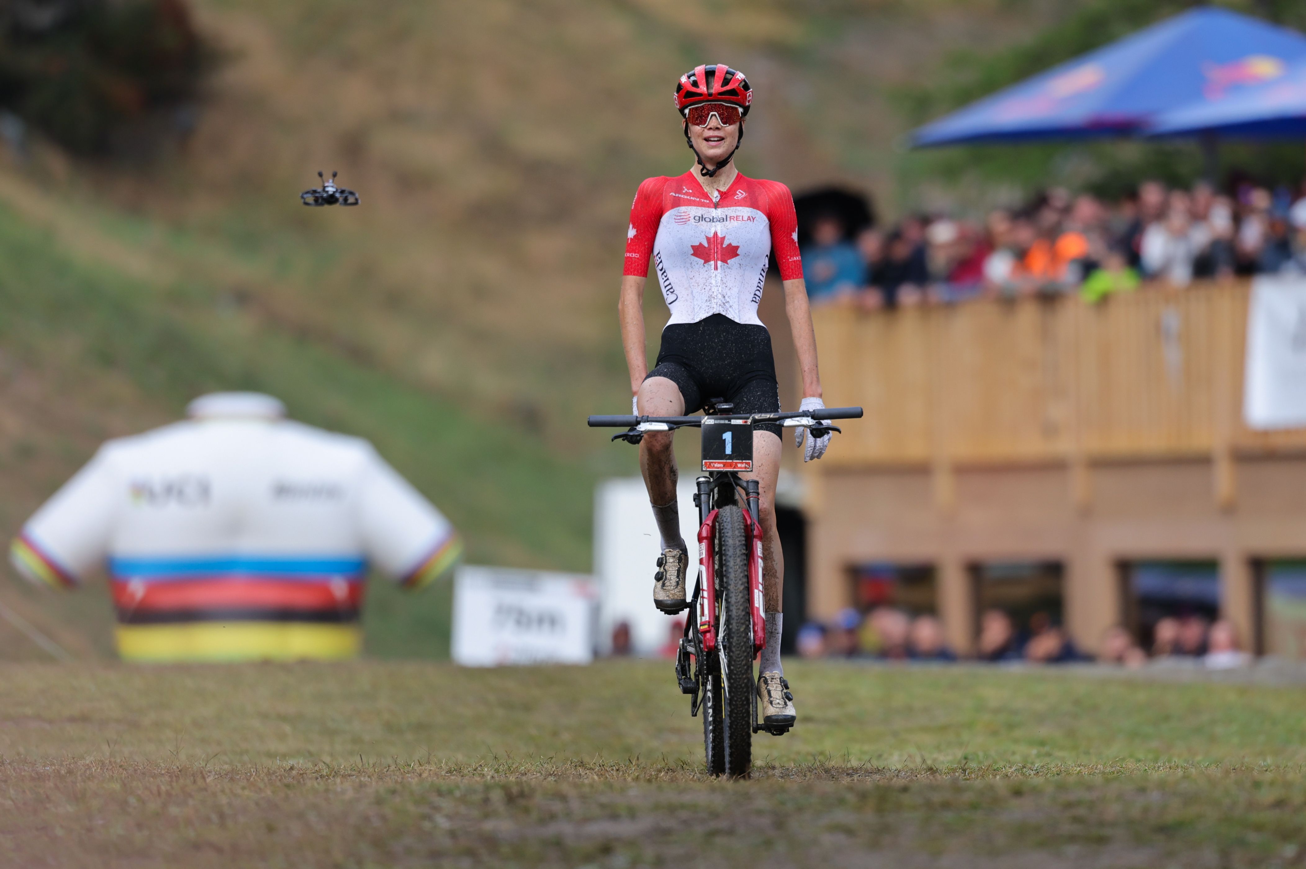 UCI MTB World Championships: Isabella Holmgren repeats as women's U23 ...