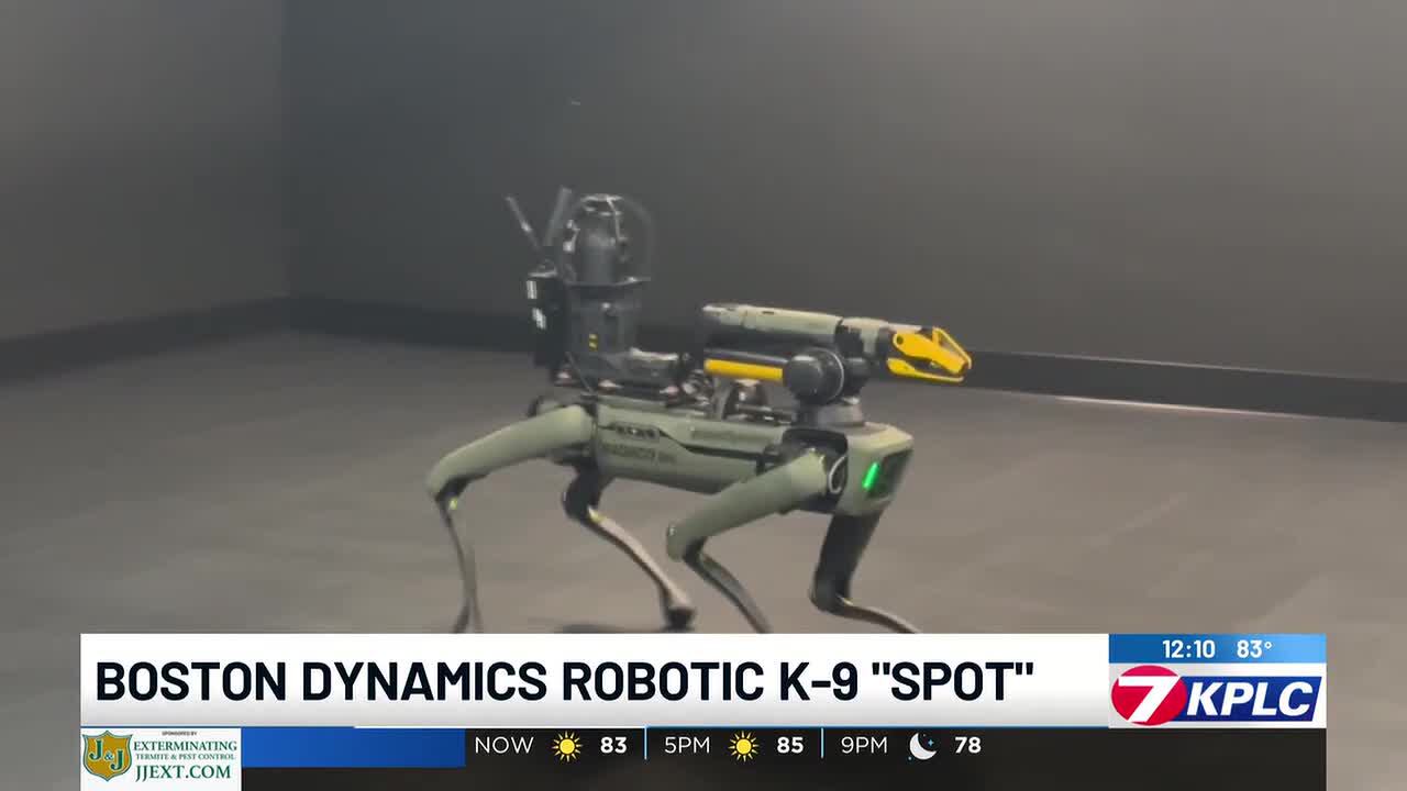 Lake Charles police showcase new Boston Dynamics SWAT Utility Dog