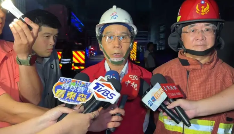 興達電廠爆炸 高雄市副市長林欽榮出面回應