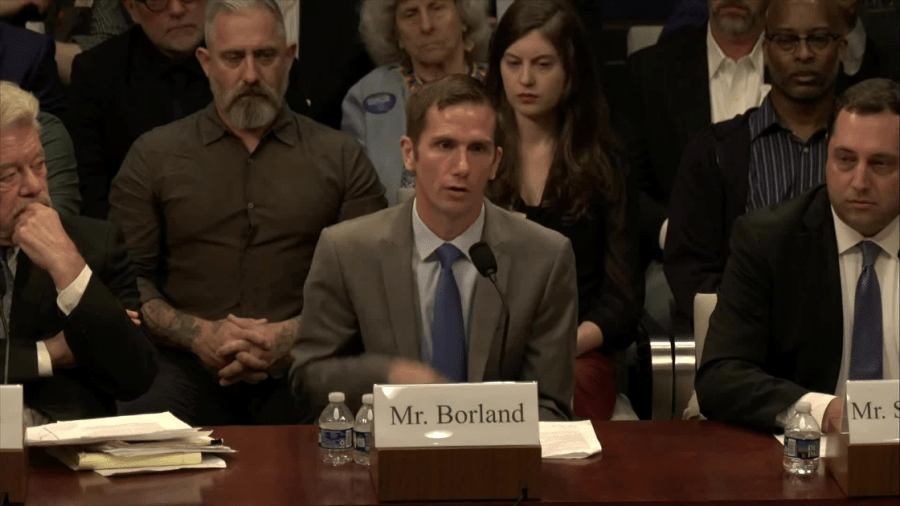 UAP whistleblower testifies triangle craft interfered with phone