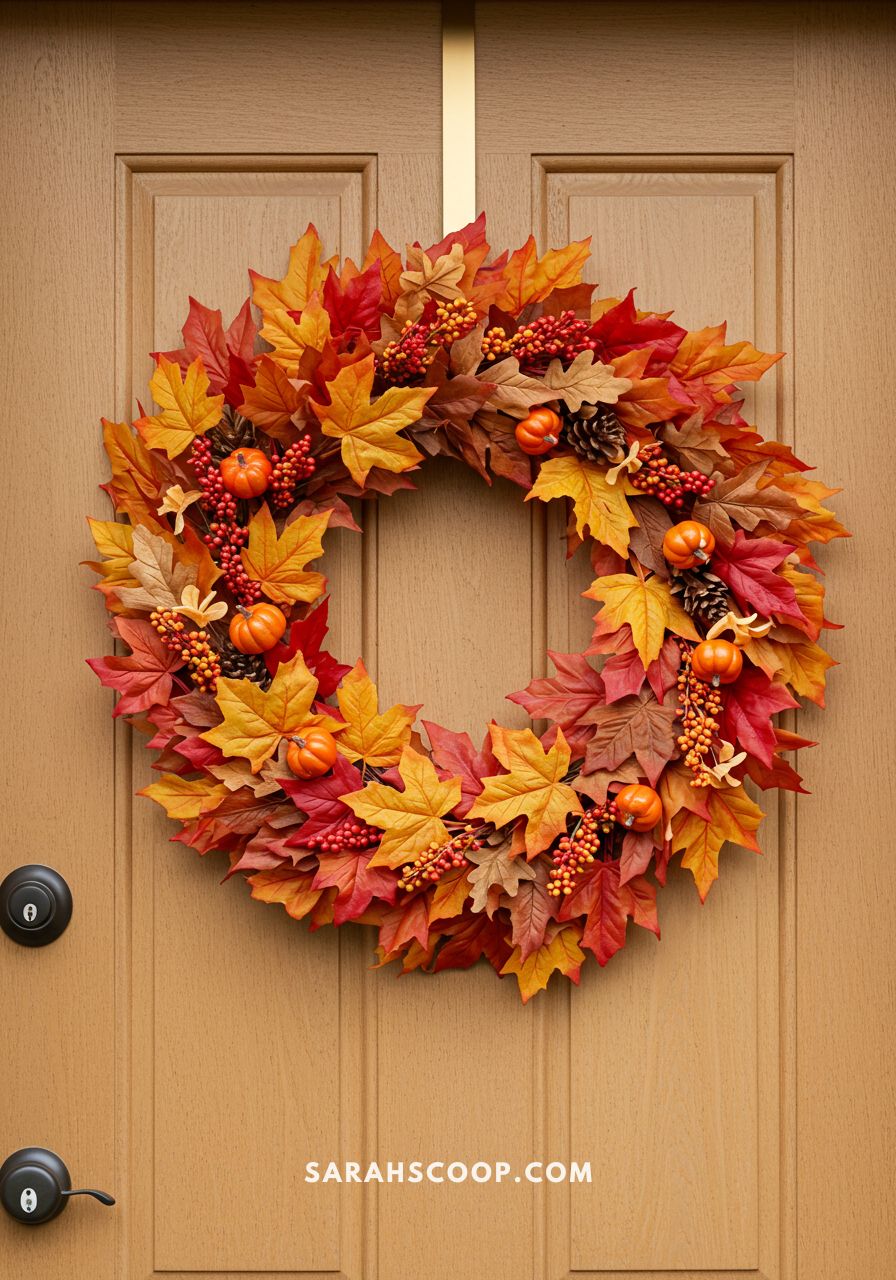 25 Thanksgiving Wreath Ideas You Can DIY