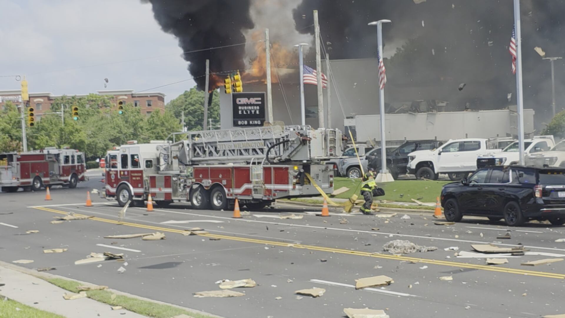 Wilmington Fire Department provides update on firefighter hospitalized ...