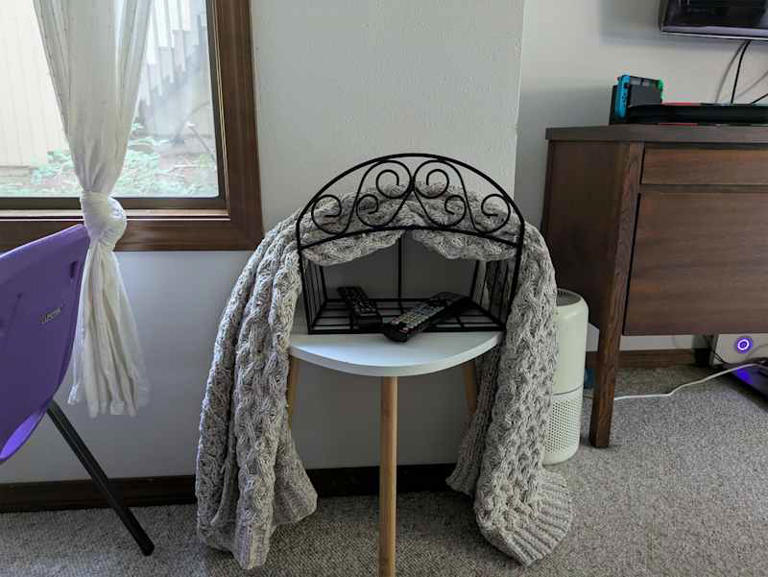 I Put a Hose Holder Inside My House, and It Was Brilliant