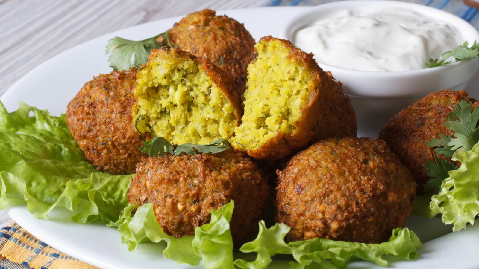 Authentic Lebanese falafel recipe with tips to fry and bake them perfectly