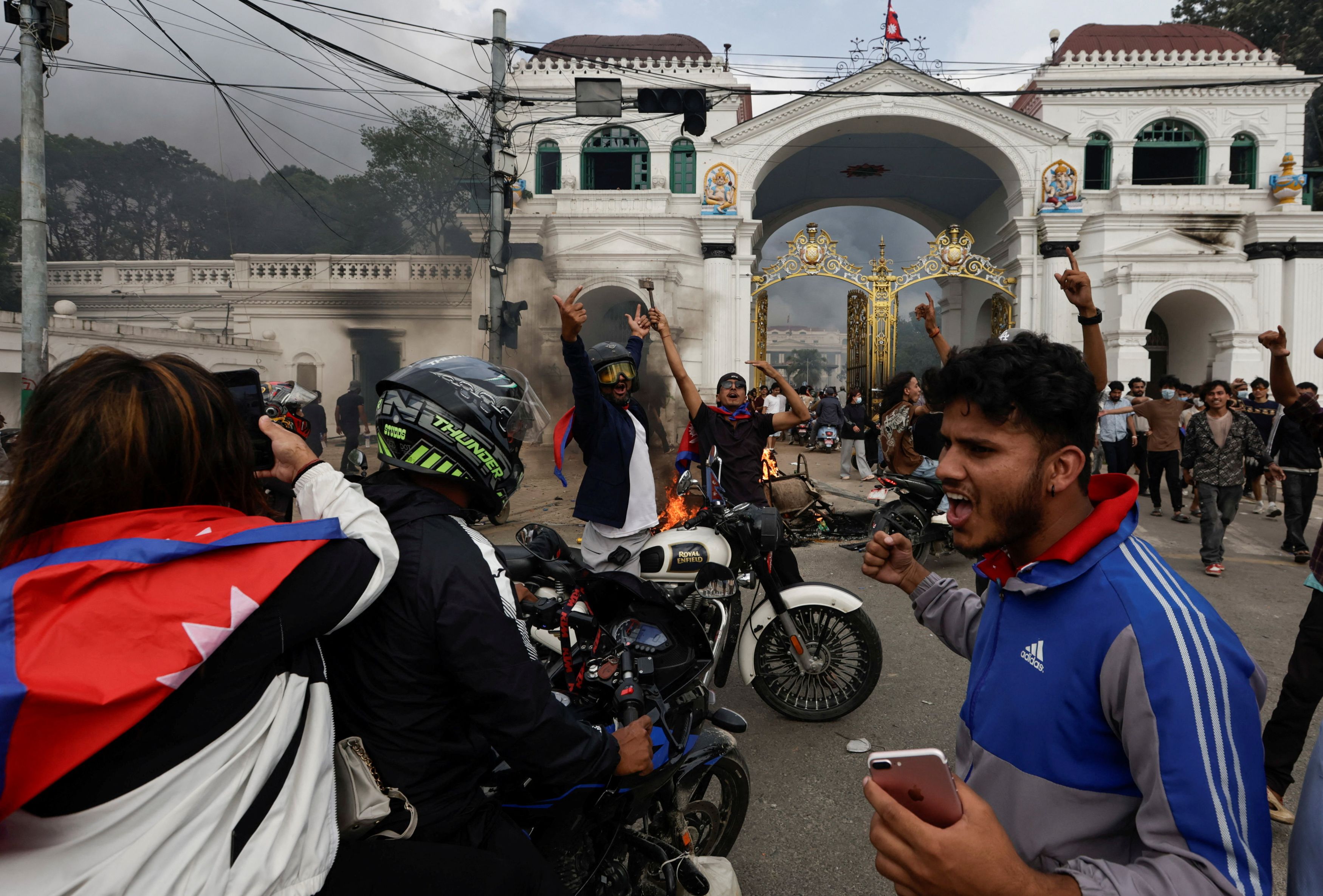 Nepal’s prime minister resigns and parliament burns amid deadly protests