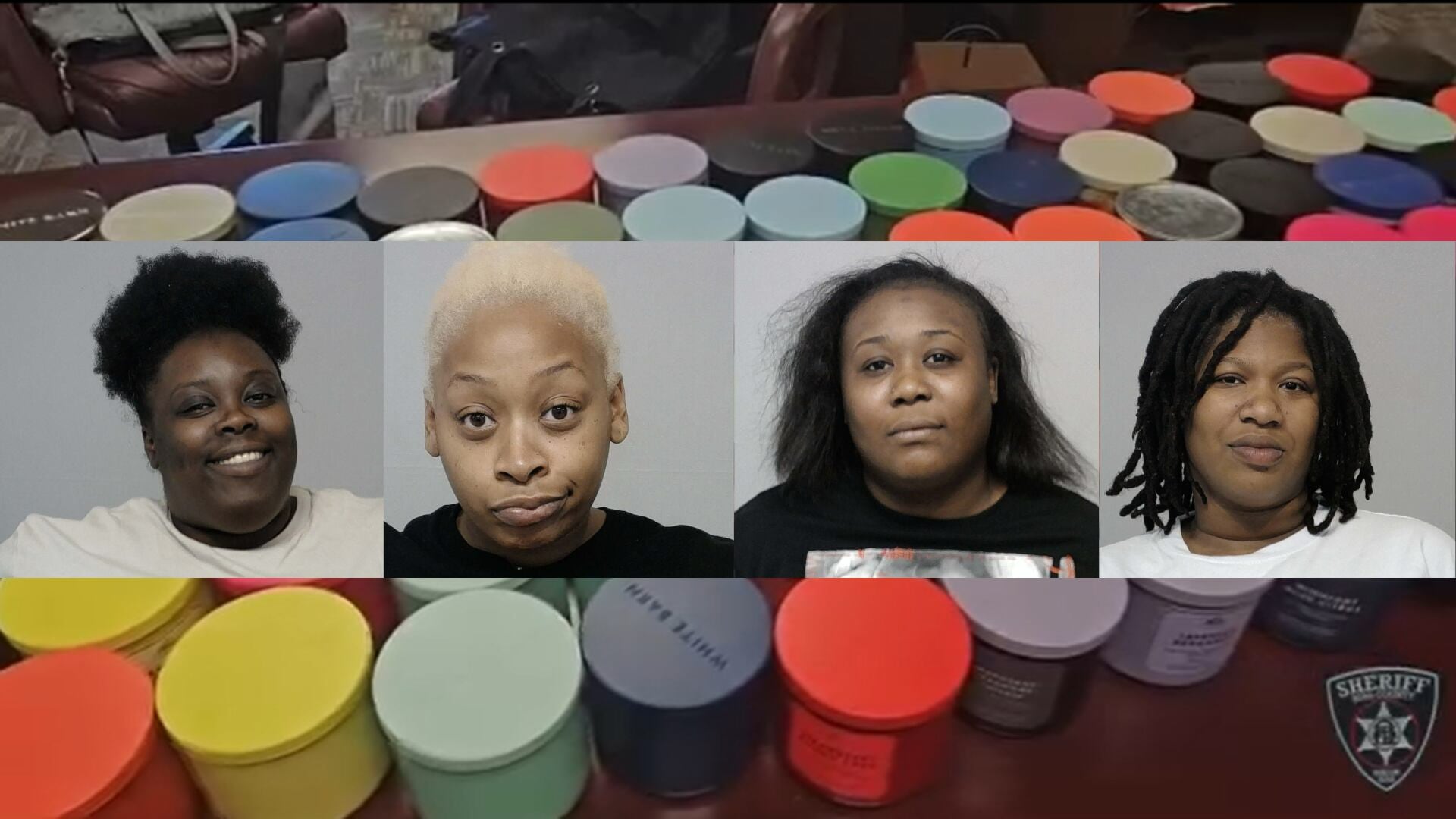 4 charged with shoplifting from Georgia Bath & Body Works