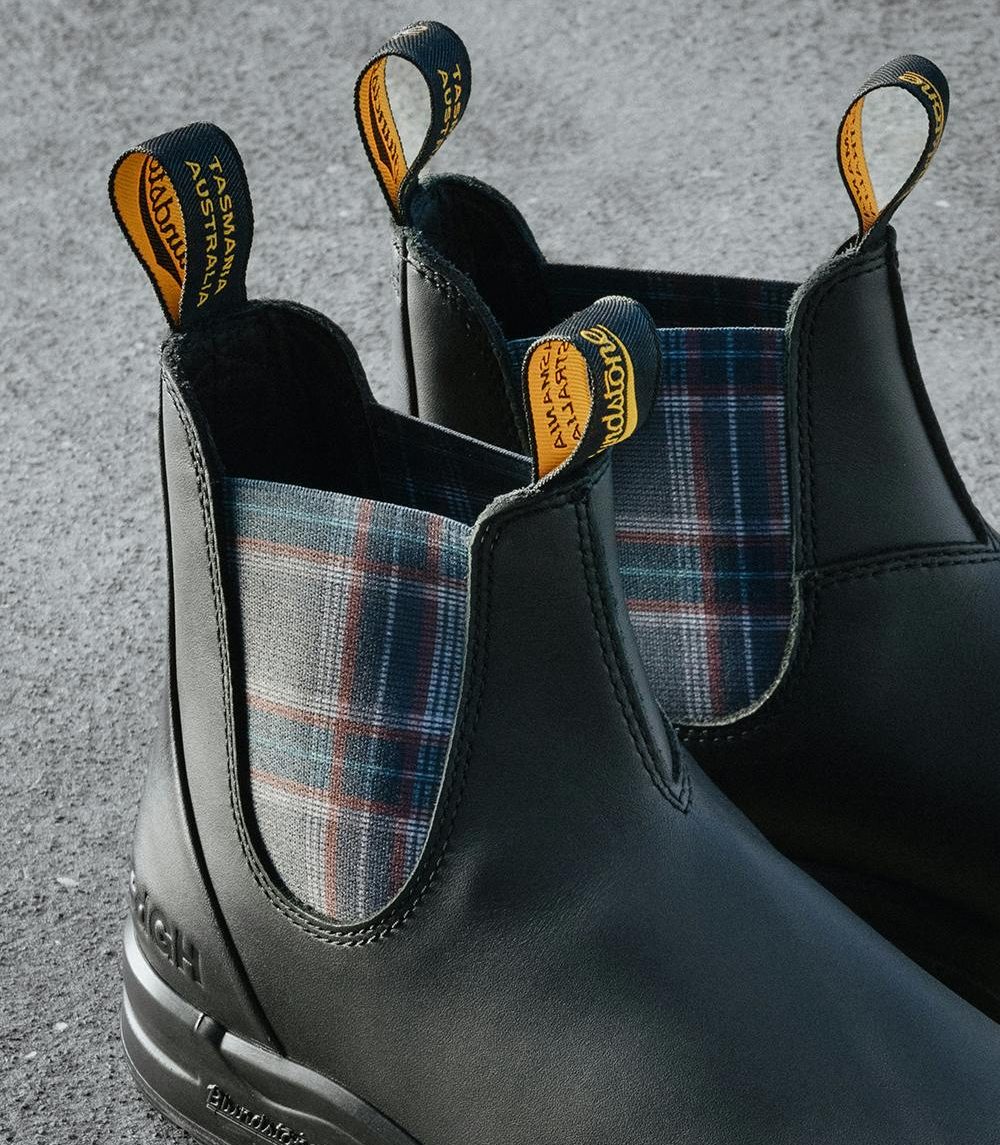 CdG Homme elevates workwear roots with a subtly styled Blundstone boot