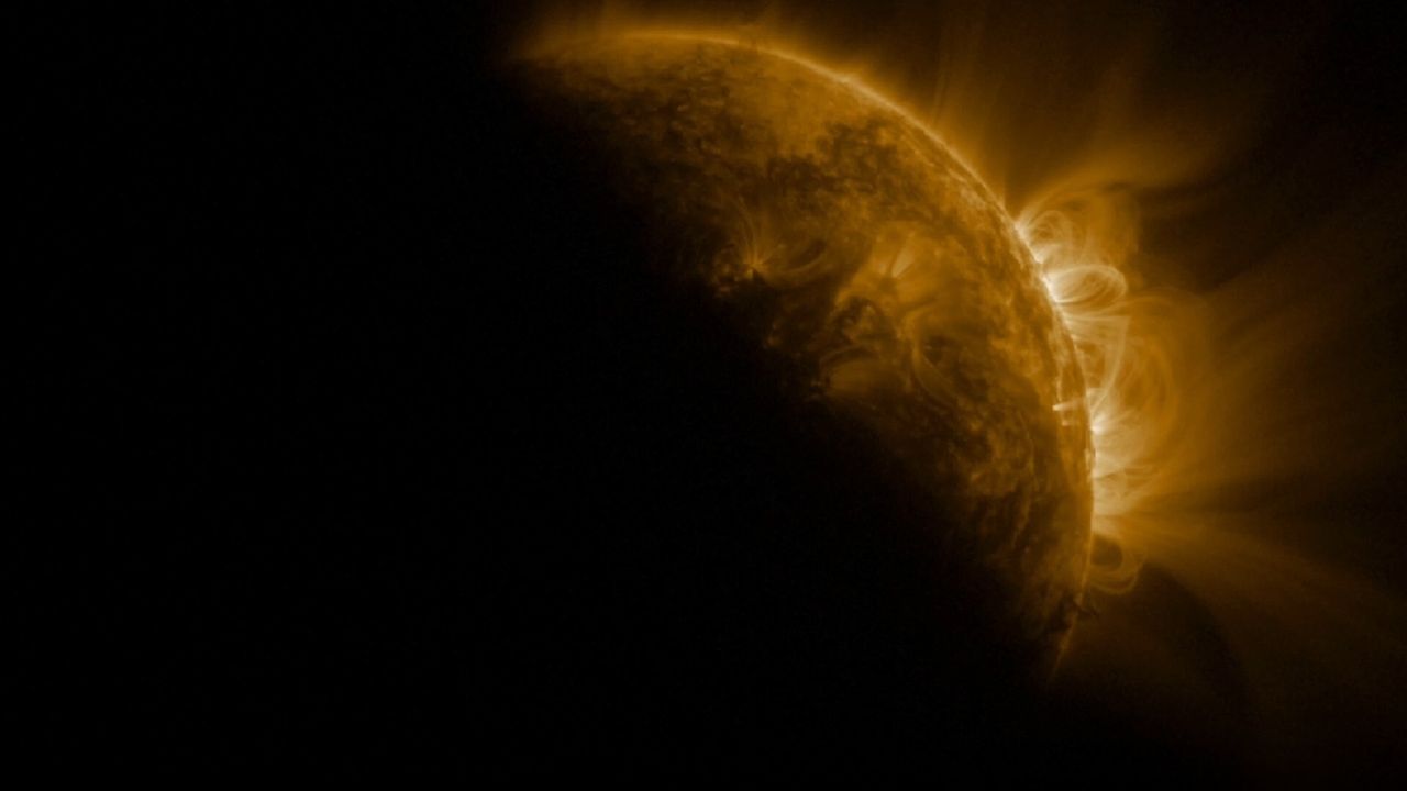 Moon blocks satellite views of the sun before lunar eclipse | Space ...