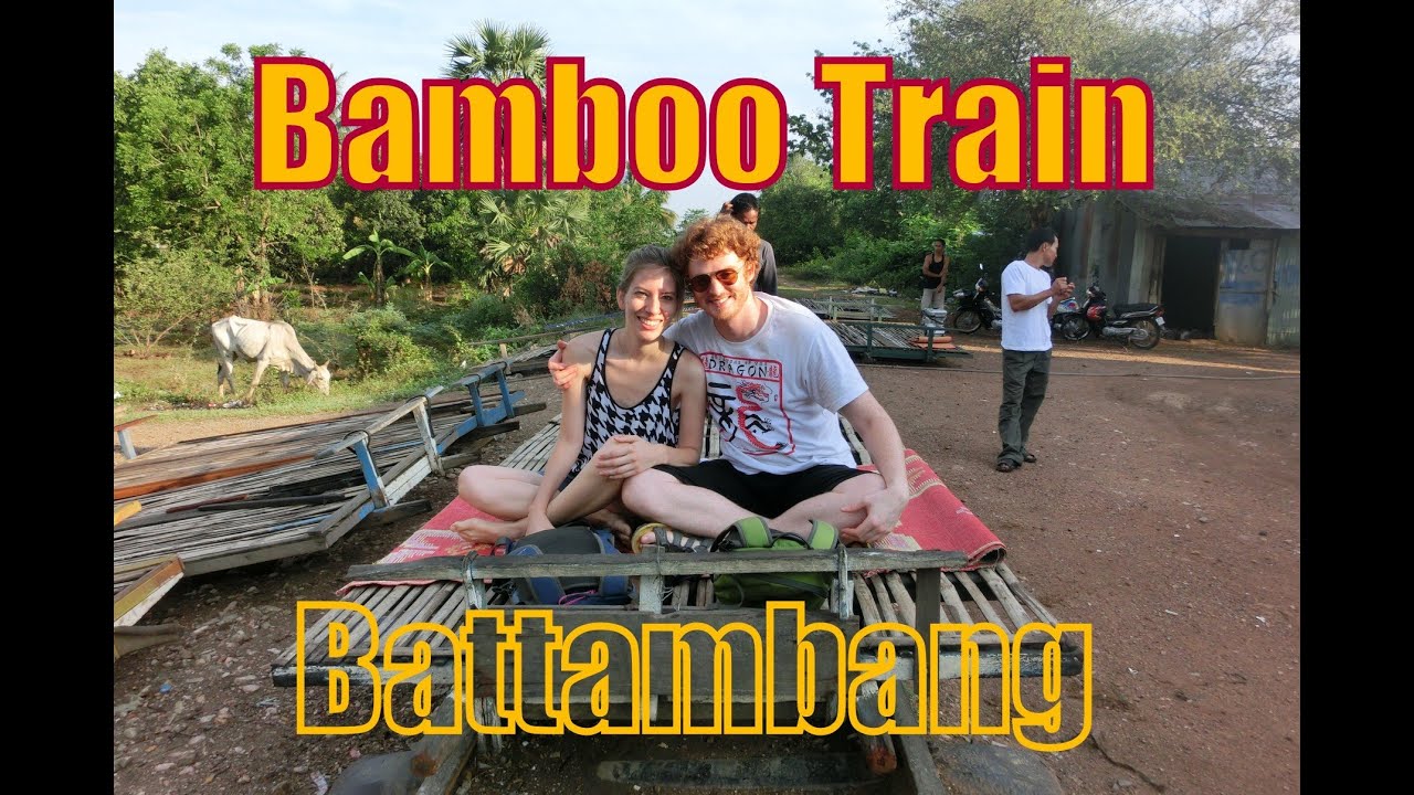 Bamboo Train in Battambang, Cambodia (Norry Ride ⁄ Nori Rail)