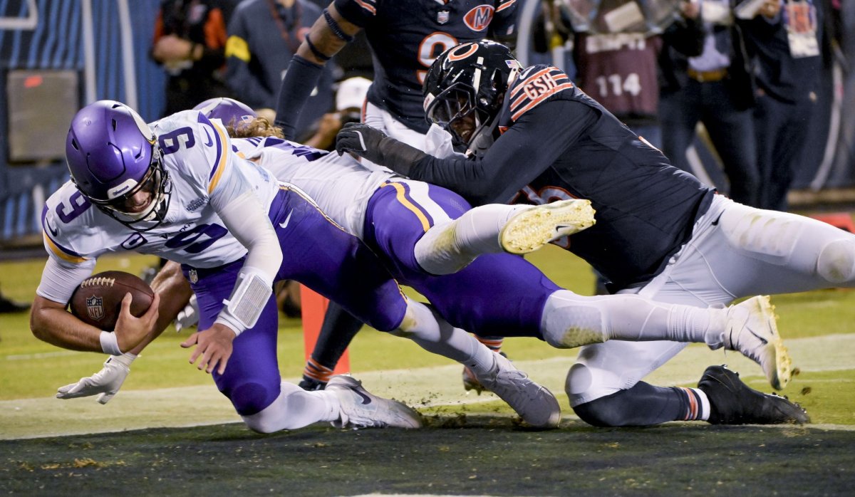 NFL: Minnesota Vikings defeat Chicago Bears