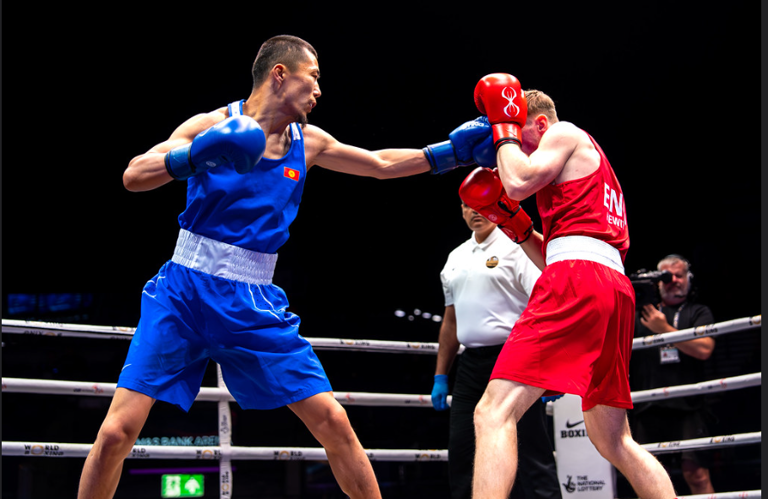 Boxer in shock win over Olympic silver medallist