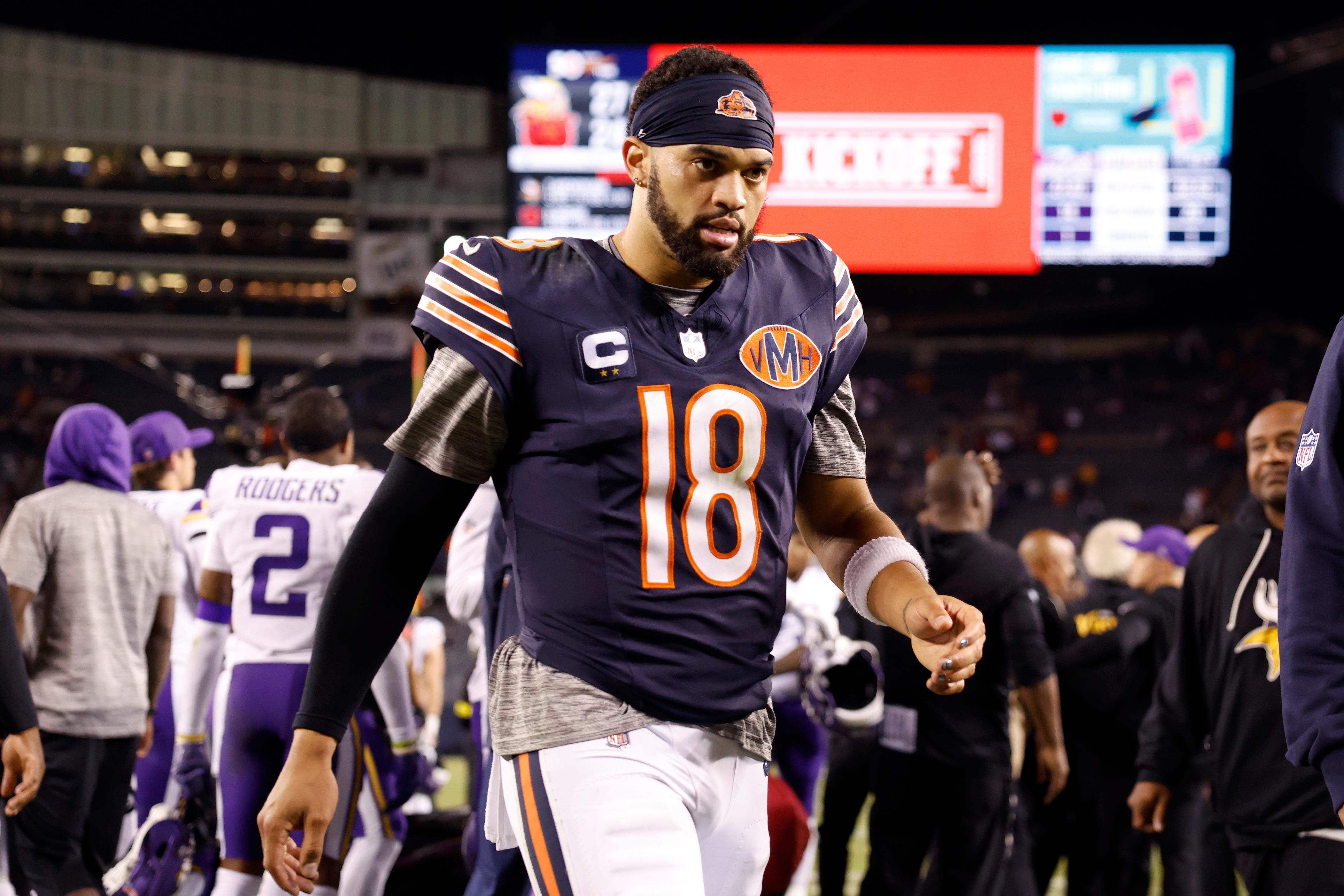 Ben Johnson sounds off on Bears QB Caleb Williams' performance vs. Vikings