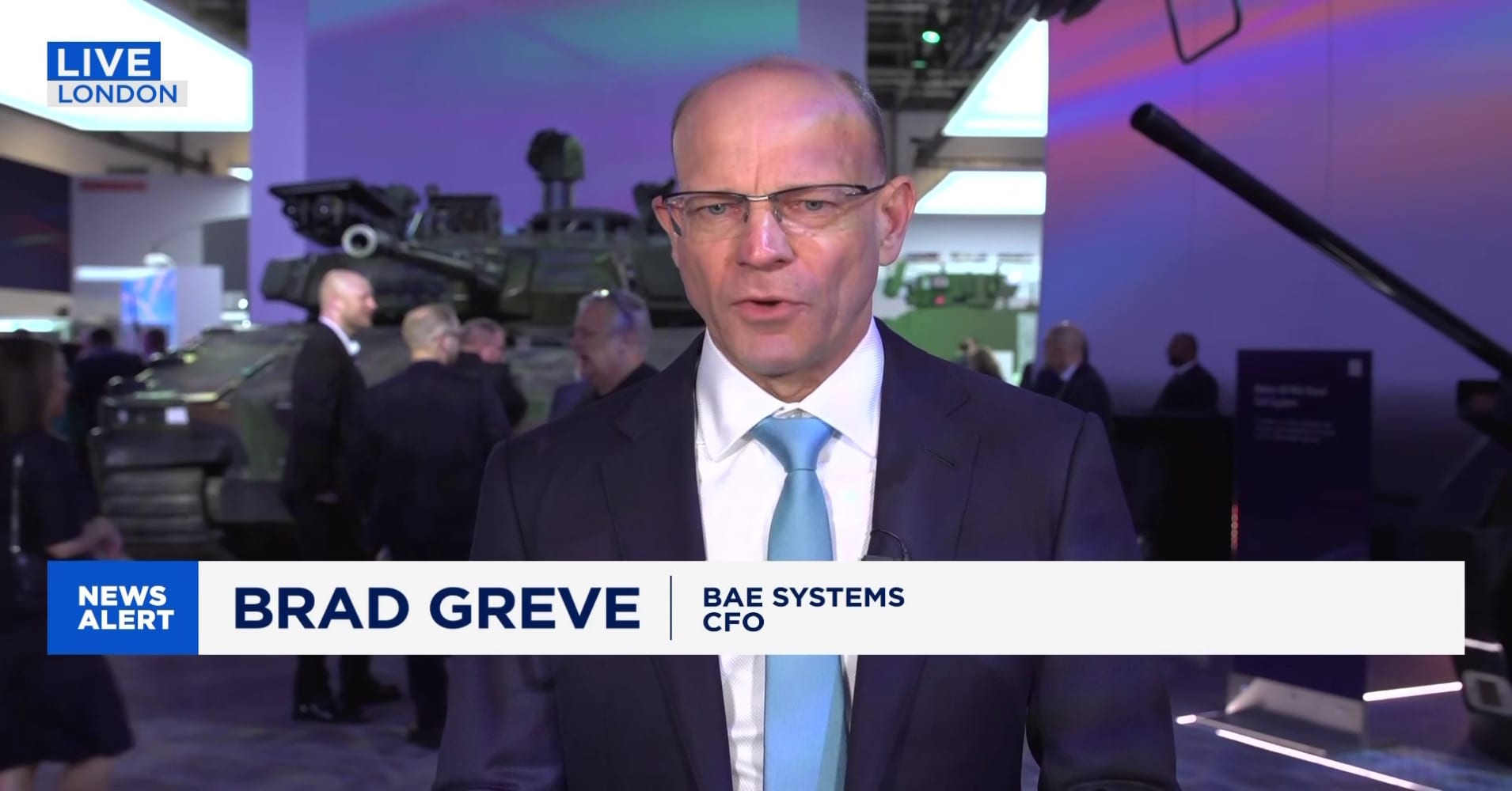 'We have been on an impressive growth track,' says BAE Systems CFO