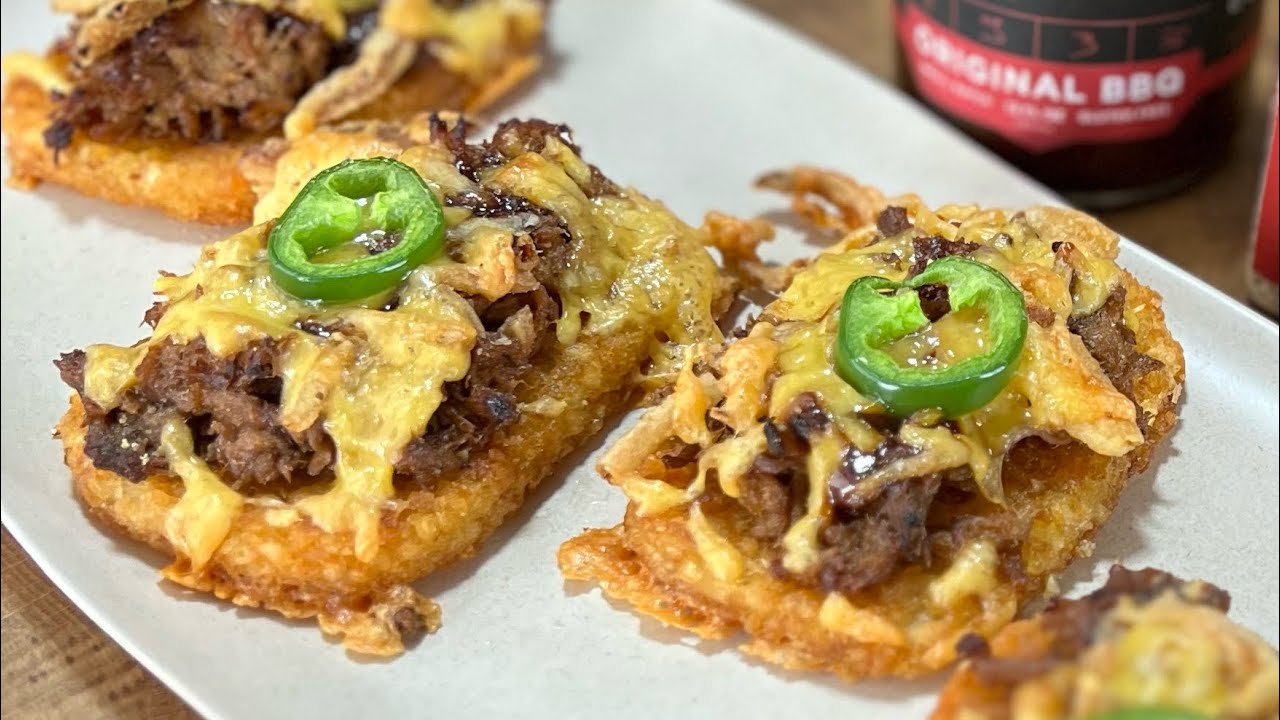 Loaded potato patties: The ultimate party snack