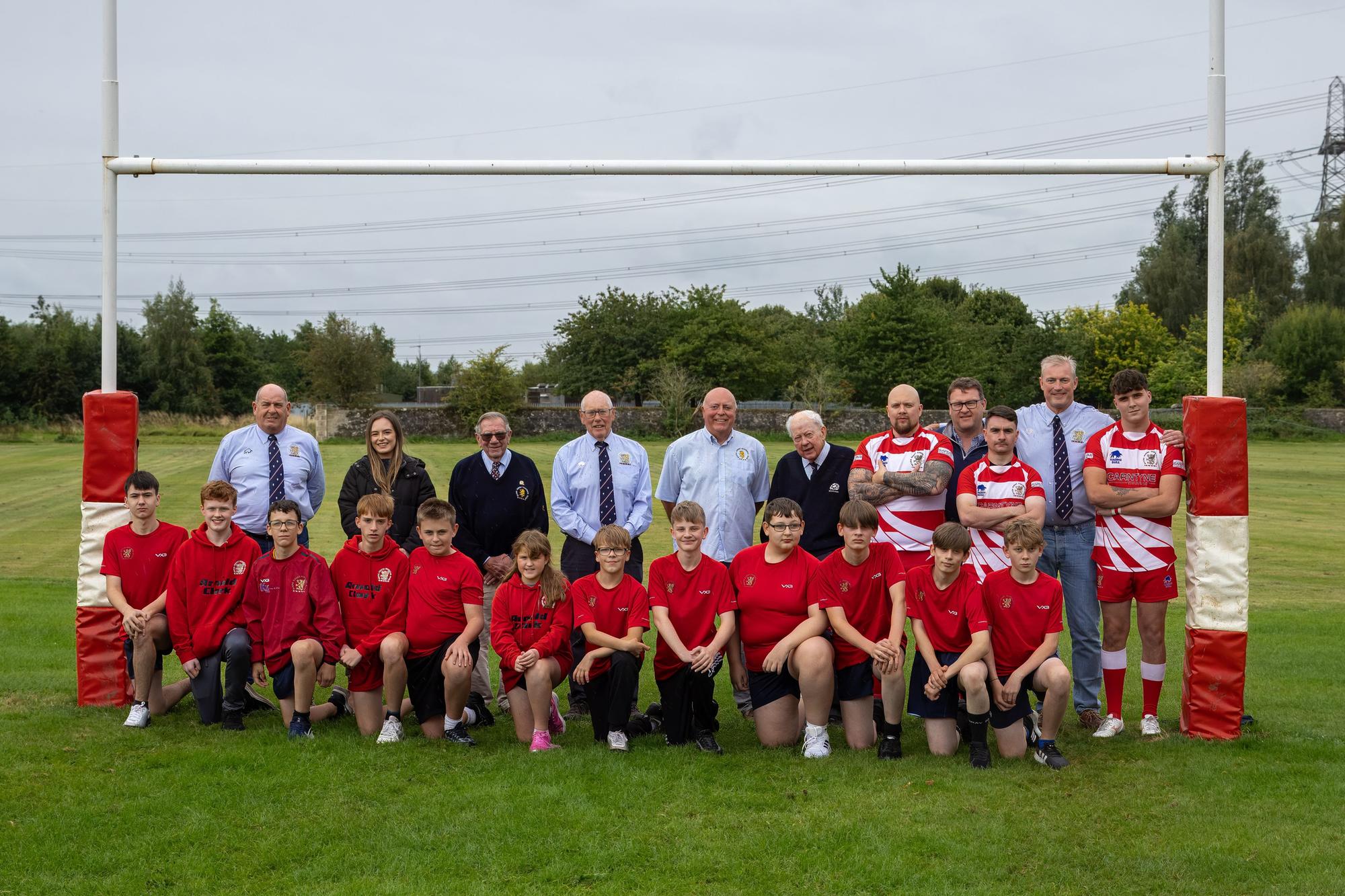 Pitch perfect partnership kicks off new chapter for Alloa Rugby Club ...